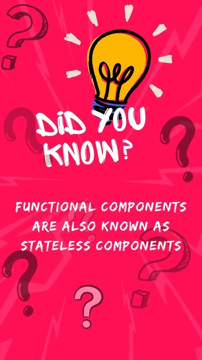 Stateless Component In React Coding Coder Programming Learning