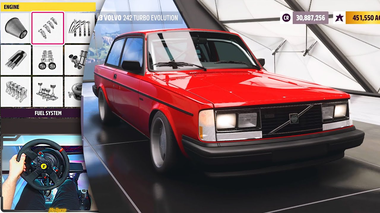 How to tune Volvo 242 Turbo Evolution 1983 in forza horizon 5 - YouTube