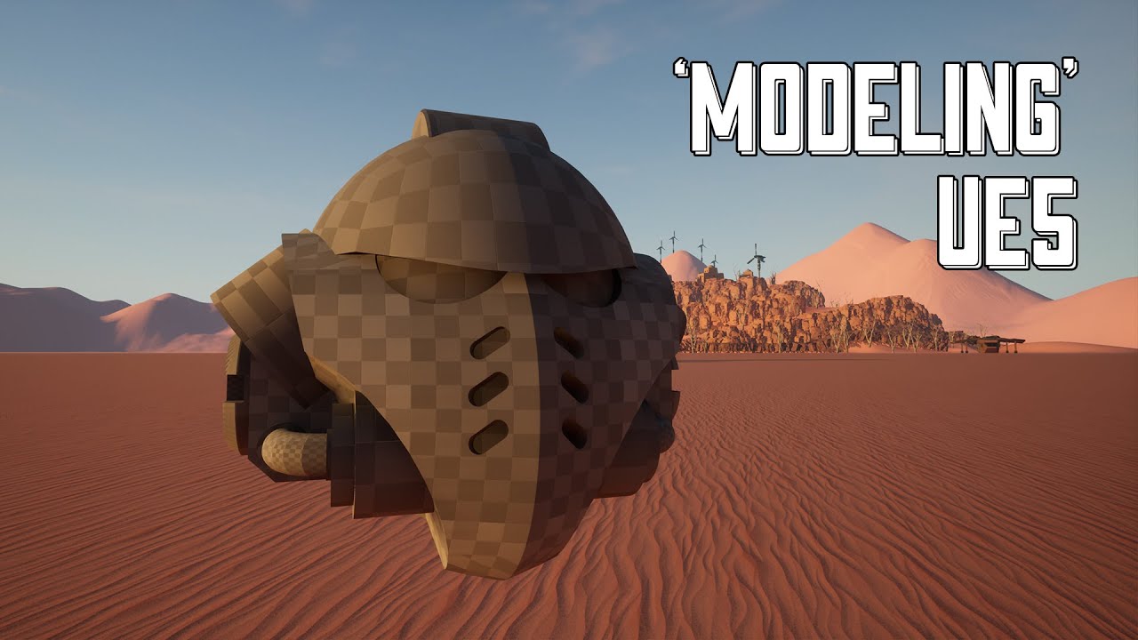 Concept ''Modeling'' in Unreal Engine 5 [Pt1] - YouTube