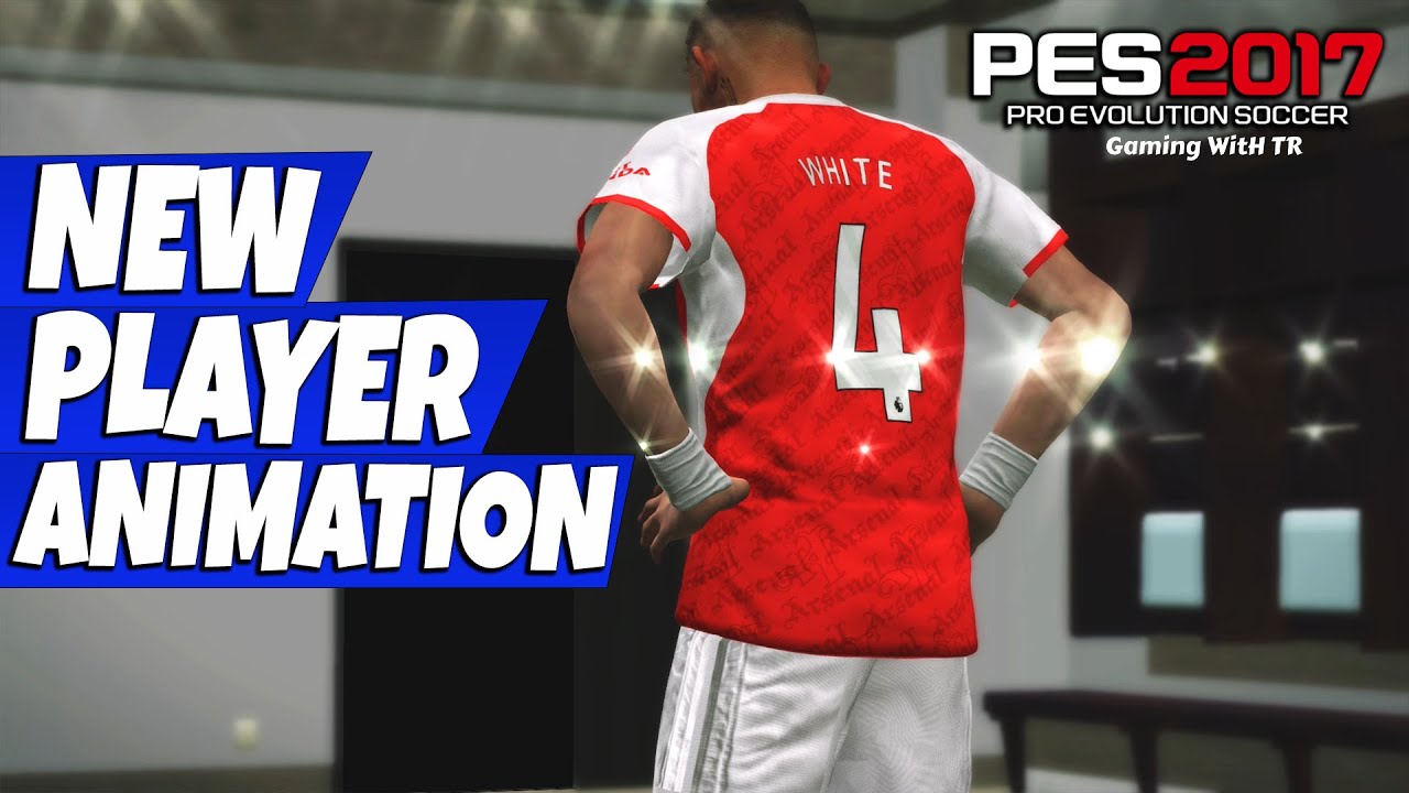 PES 2017 NEW PLAYER ANIMATION UPDATE - YouTube