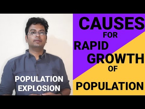 CAUSES FOR RAPID GROWTH OF POPULATION IN INDIA|POPULATION EXPLOSION|# ...