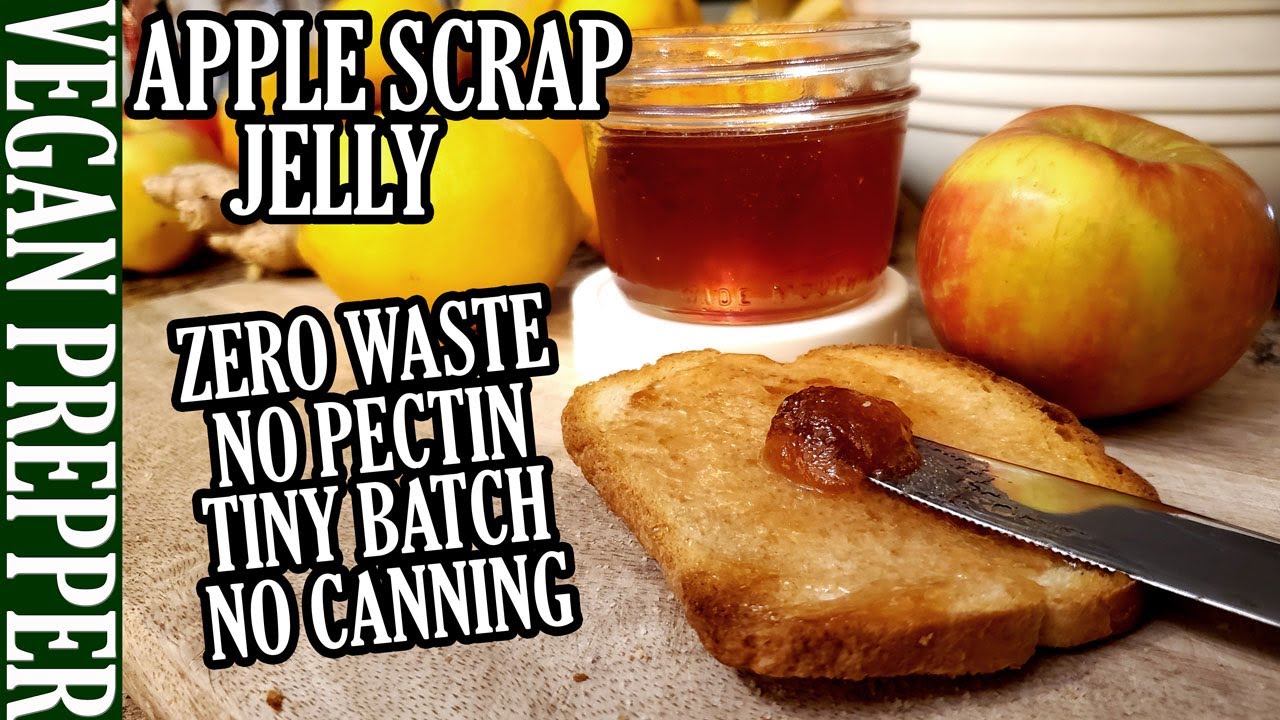 Tiny Batch Apple Scrap Fridge Jelly: Zero Waste, No Pectin, No Canning ...