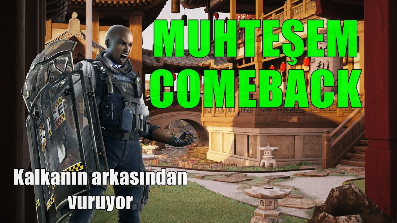 MUHTEŞEM COMEBACK - CLASH GLITCH | Rainbow Six Siege Türkçe Dereceli ...