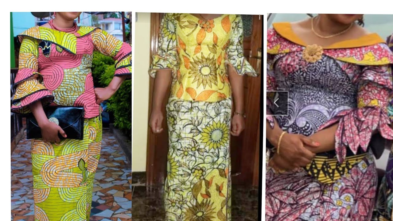 last congolese fashion design super modèles en pagnes congolese liputa ...