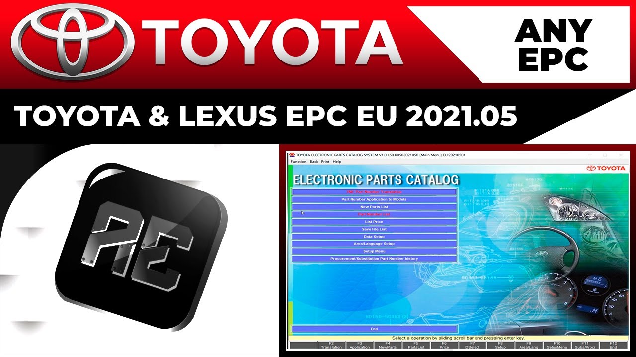 TOYOTA & LEXUS EPC EU 2021.05 | INSTALLATION - YouTube