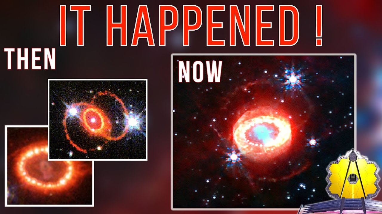 It Happened! The Stunning Image of SN 1987A That Webb Captured - YouTube