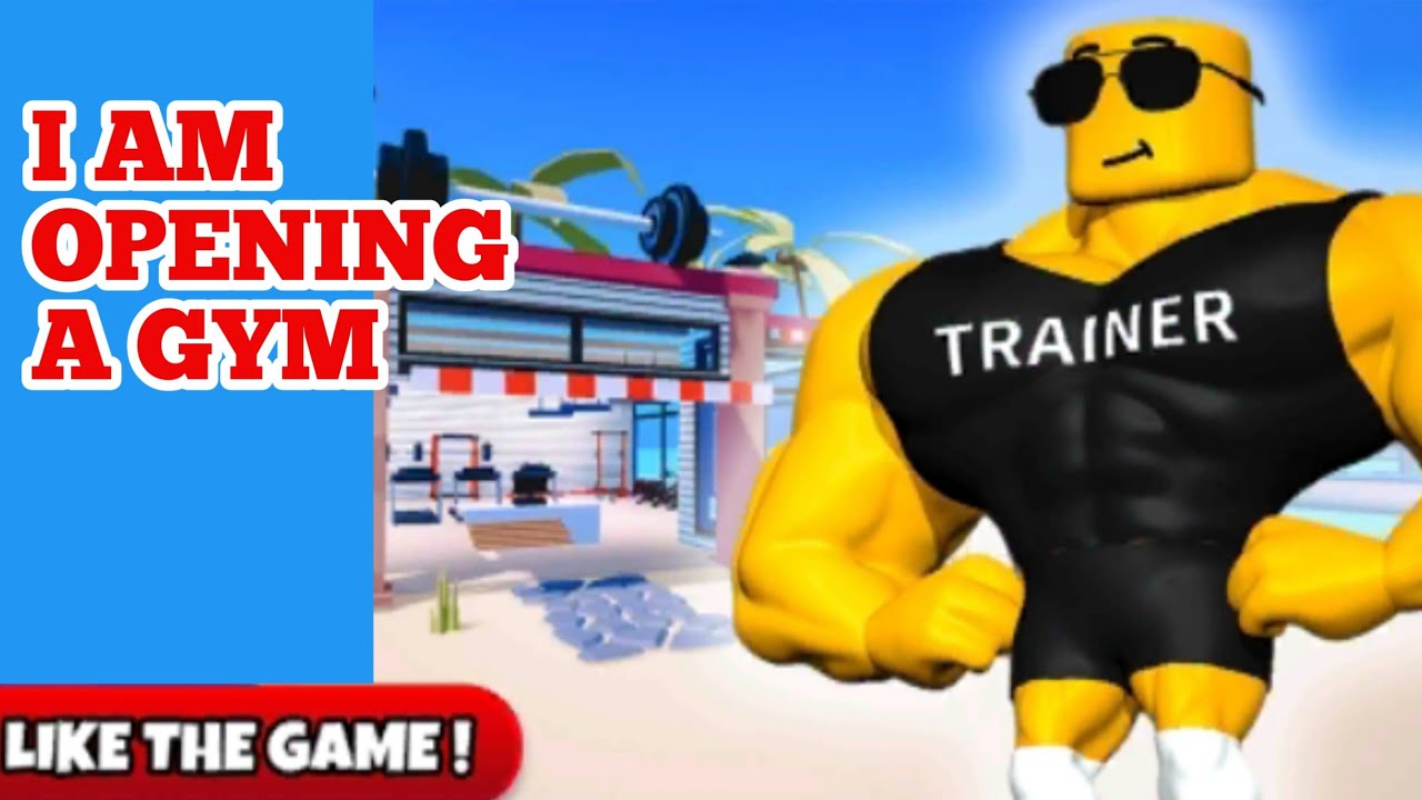 Let's To To Gym||ROBLOX - YouTube