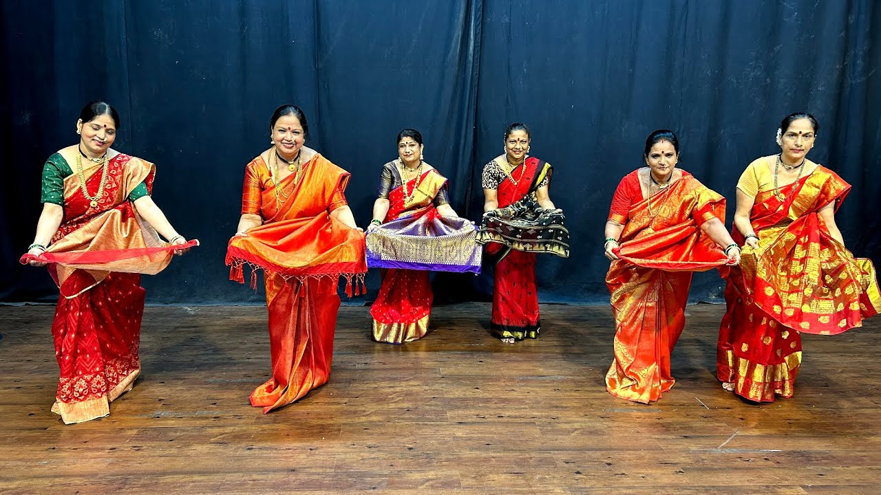 Jogawa magate navratri special day six red colour - YouTube