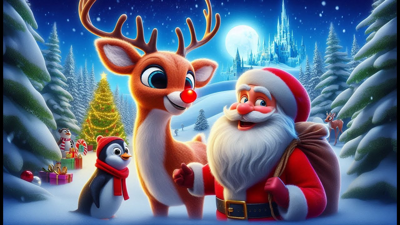 A HEARTWARMING CHRISTMAS TALE | RUDOLPH’S JOURNEY | CHRISTMAS STORIES ...
