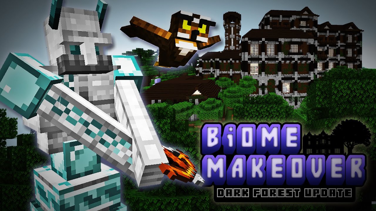Biome Makeover - Dark Forest - YouTube