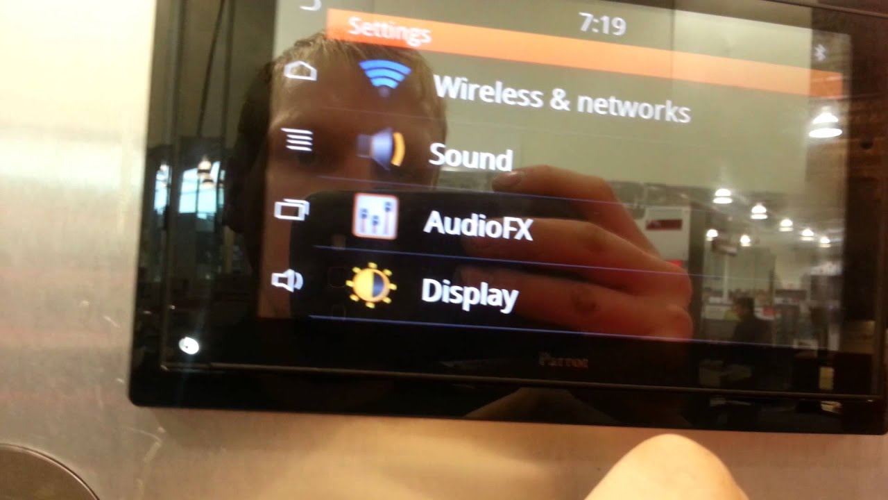 parrot astroid smart radio stereo deck review - YouTube