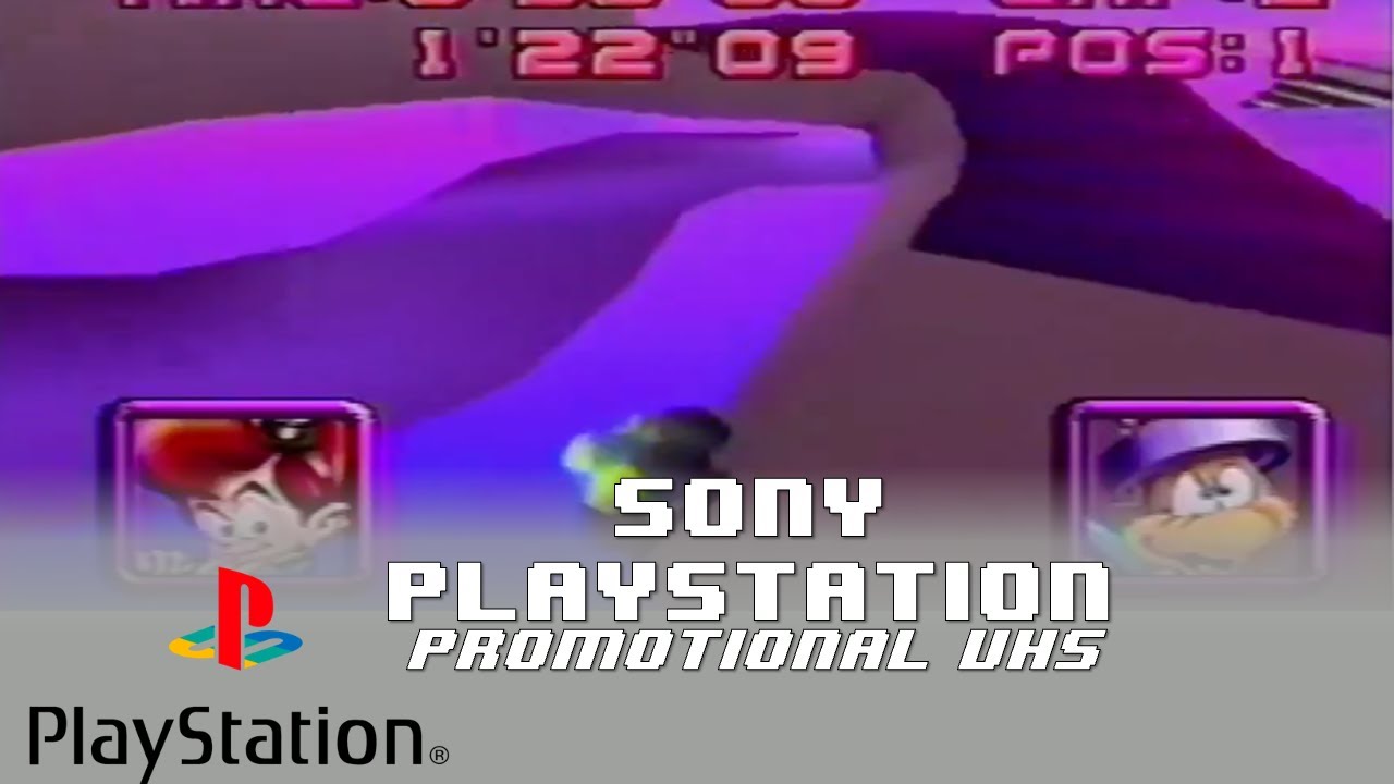 Rare Japanese Sony Playstation Pre Launch Promotion VHS (14 mins) - YouTube