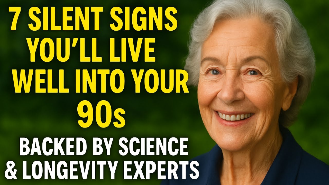 "Think You’re Aging Normally? These 7 Signs Say You’re Built for 90 ...