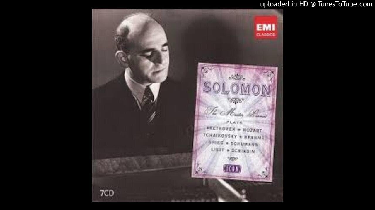 Solomon Cutner plays Beethoven Concerto N. 3 Op. 37 - 2. Largo - YouTube