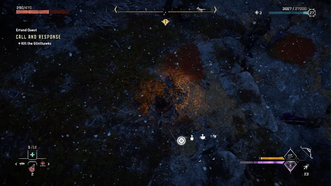 Horizon Forbidden West: Glitch - Skydrifter Stuck In Ground For Main ...