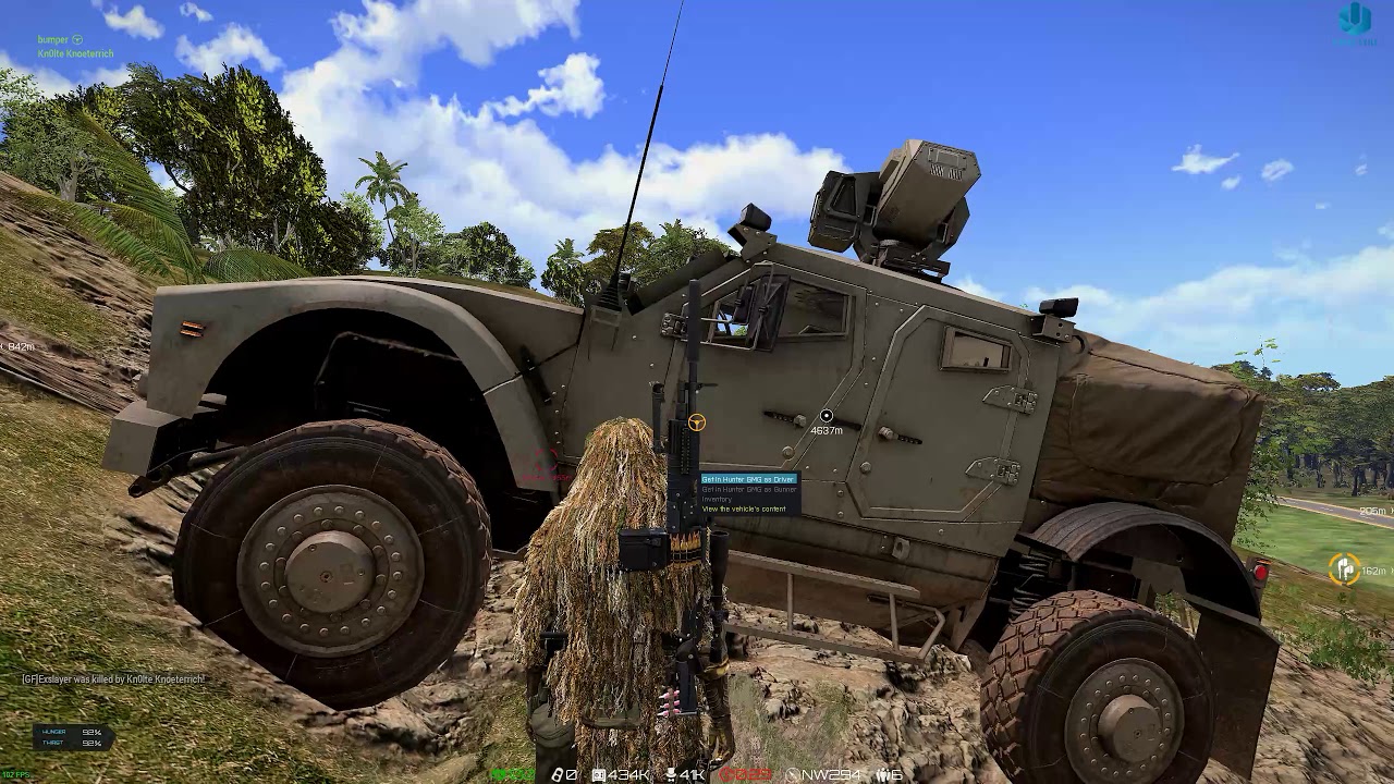 ArmA 3 | Hunter HMG - YouTube