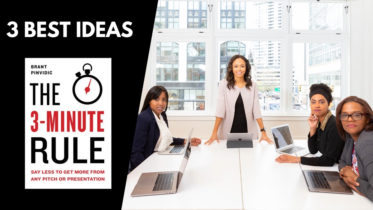 The 3 Minute Rule | Brant Pinvidic | 3 Best Ideas | Book Summary - YouTube