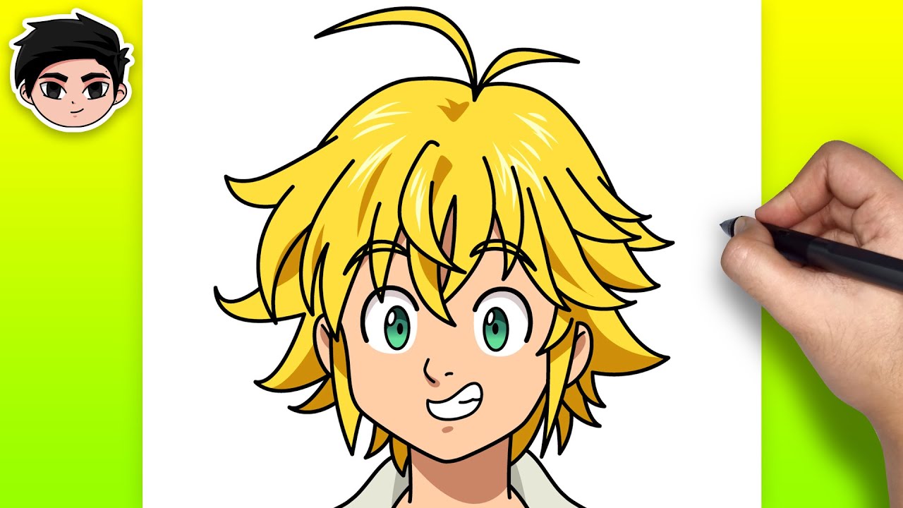Como Desenhar MELIODAS (Seven Deadly Sins) - YouTube