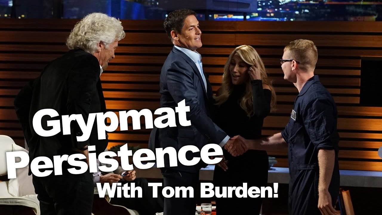 Shark Tank Competitor @Tom Burden: Grypmat Persistence - YouTube