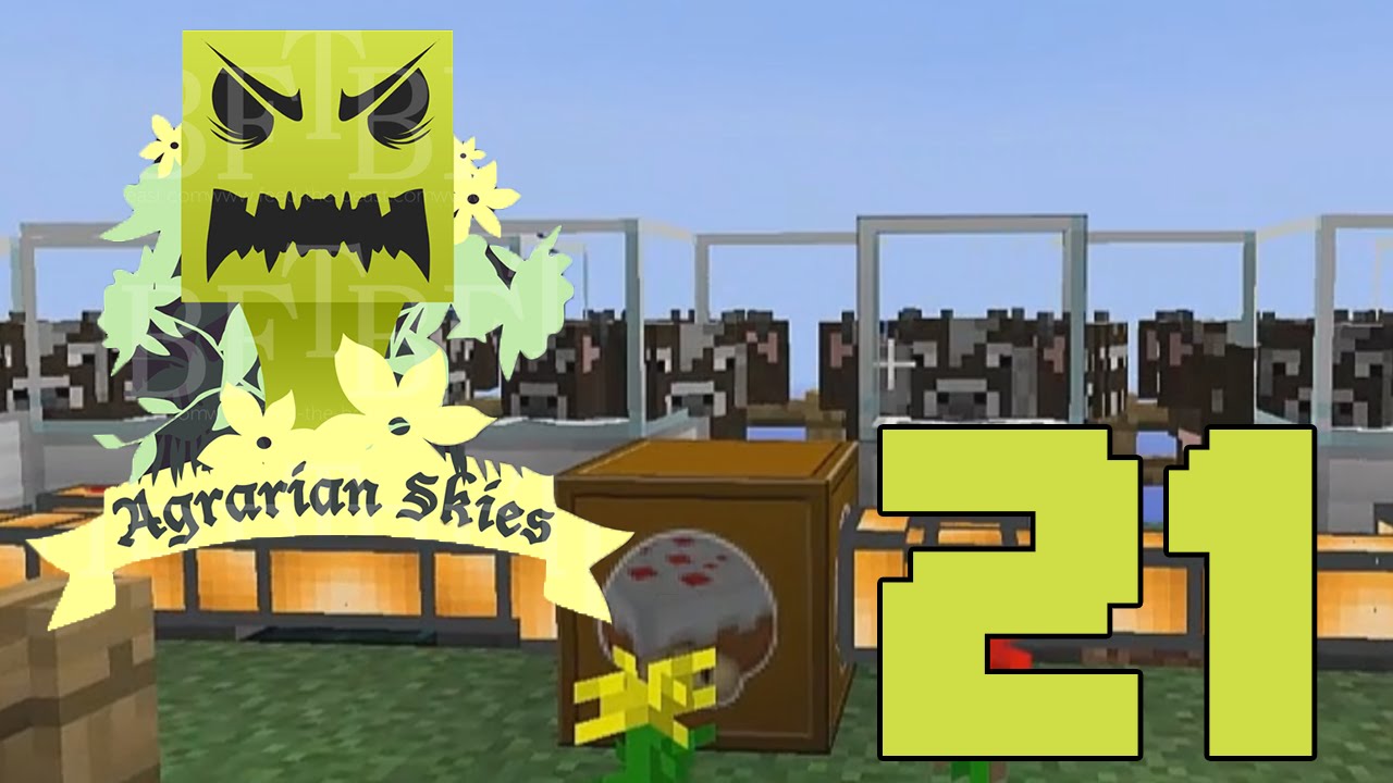 [Agrarian Skies] 21 - Все ради молока | Minecraft Modded Map - YouTube