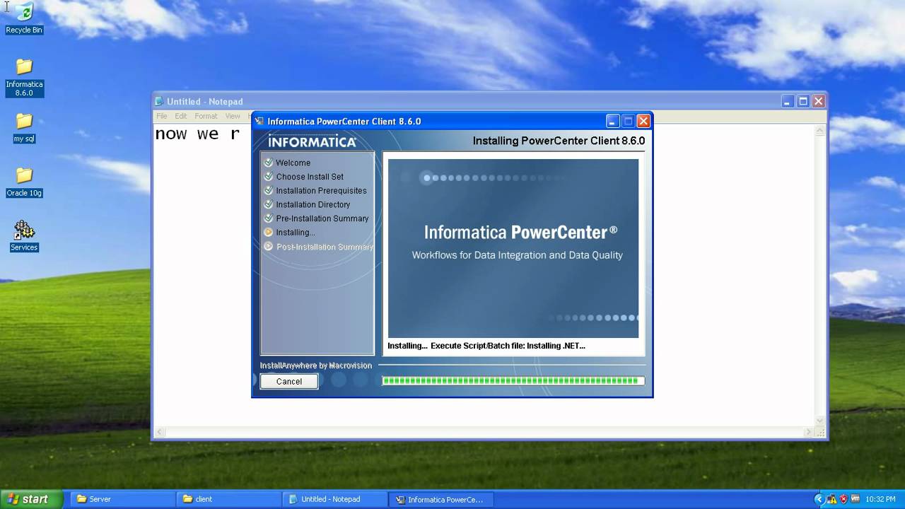 informatica client installation.avi - YouTube
