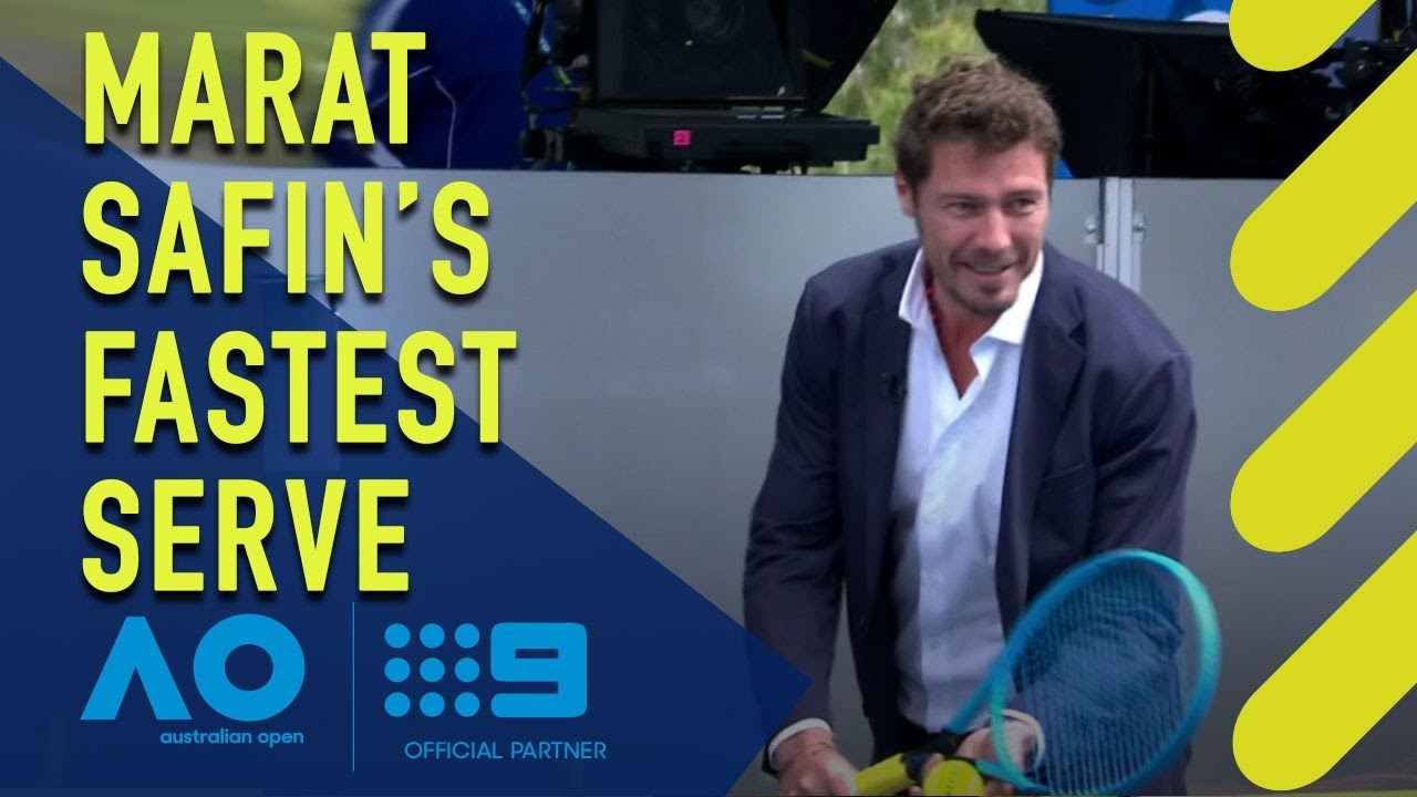 Marat Safin’s fastest serve attempt - Australian Open | Wide World of ...