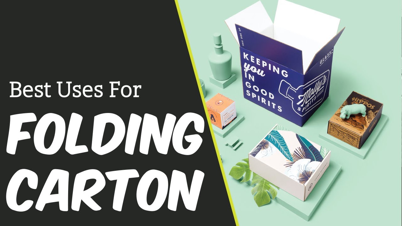 Digitally Printed Folding Carton or Display Board - YouTube