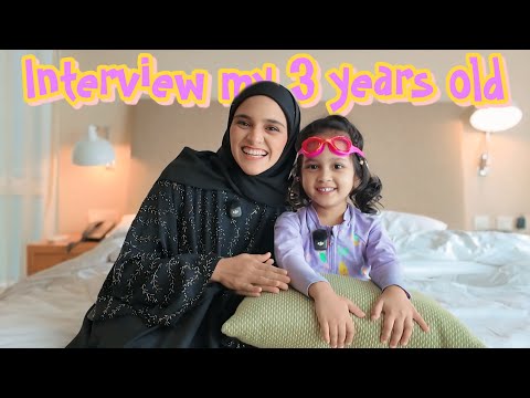 INTERVIEW WITH A 3 YEARS OLD 