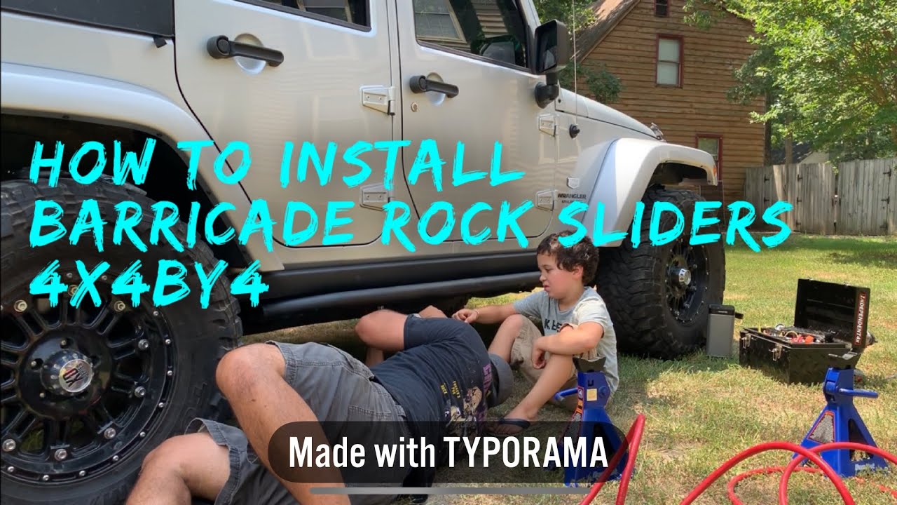 How To Install Rock Sliders by Barricade - YouTube