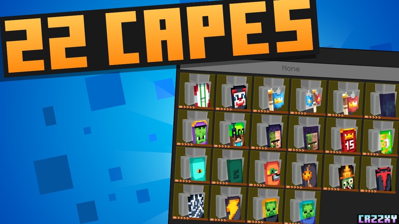 22 custom capes | 2024 Minecraft Capes | Minecraft experience ...