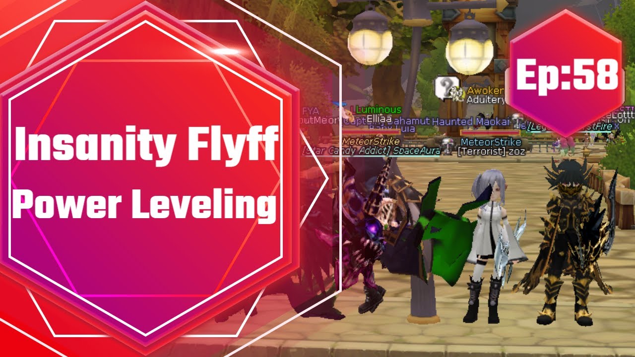 Insanity Flyff - Power Leveling (Ep:58) - YouTube