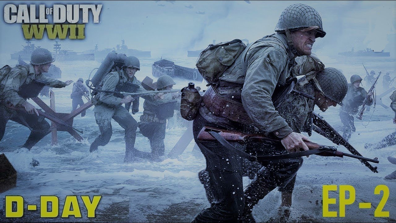 COD Episode 2: CALL OF DUTY WW2 Walkthrough Gameplay Part 2 - D-Day ...