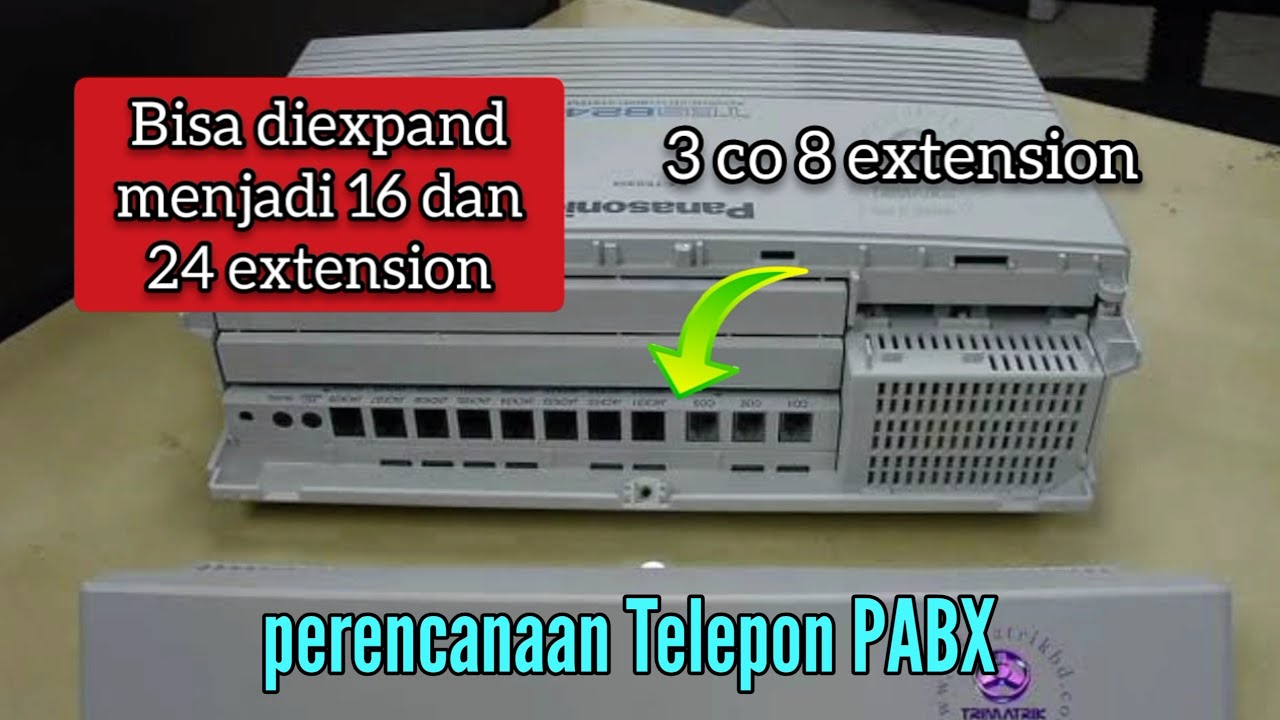 cara menentukan jumlah telepon extension - YouTube