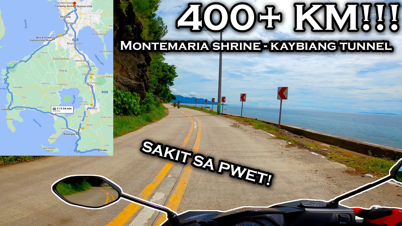 BATANGAS LOOP with Honda BeAT 110 Fi | MY FIRST LONG RIDE! - YouTube