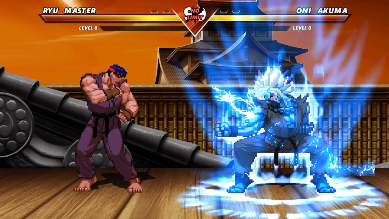 MASTER RYU vs ONI AKUMA - The most epic fight you've ever seen - YouTube
