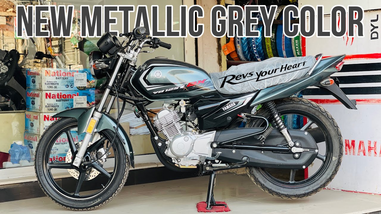 Yamaha YB 125Z DX Metallic Grey Color Detailed Review🔥|New YBZ DX ...