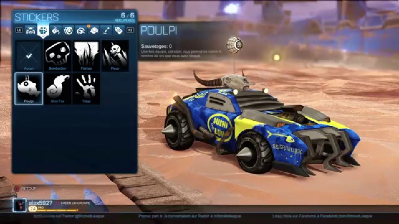 Rocket League #10 : Ripper (DLC Chaos Run) - YouTube