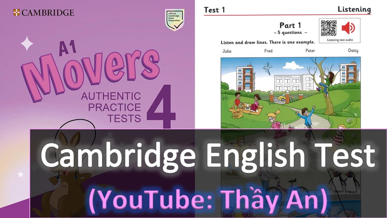 A1 Movers 4 Authentic Examination Papers 2022 Test 1 - Cambridge ...