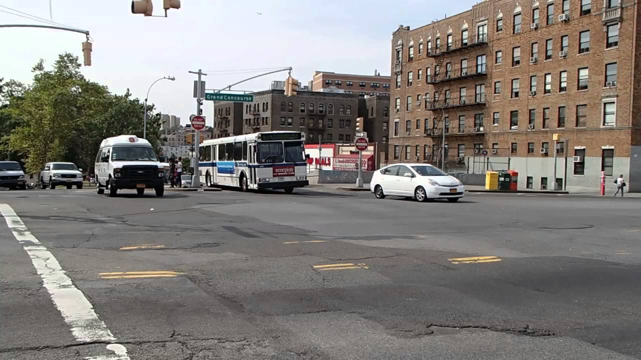 MTA New York City Bus Orion V 6107 on the Bx40 - YouTube