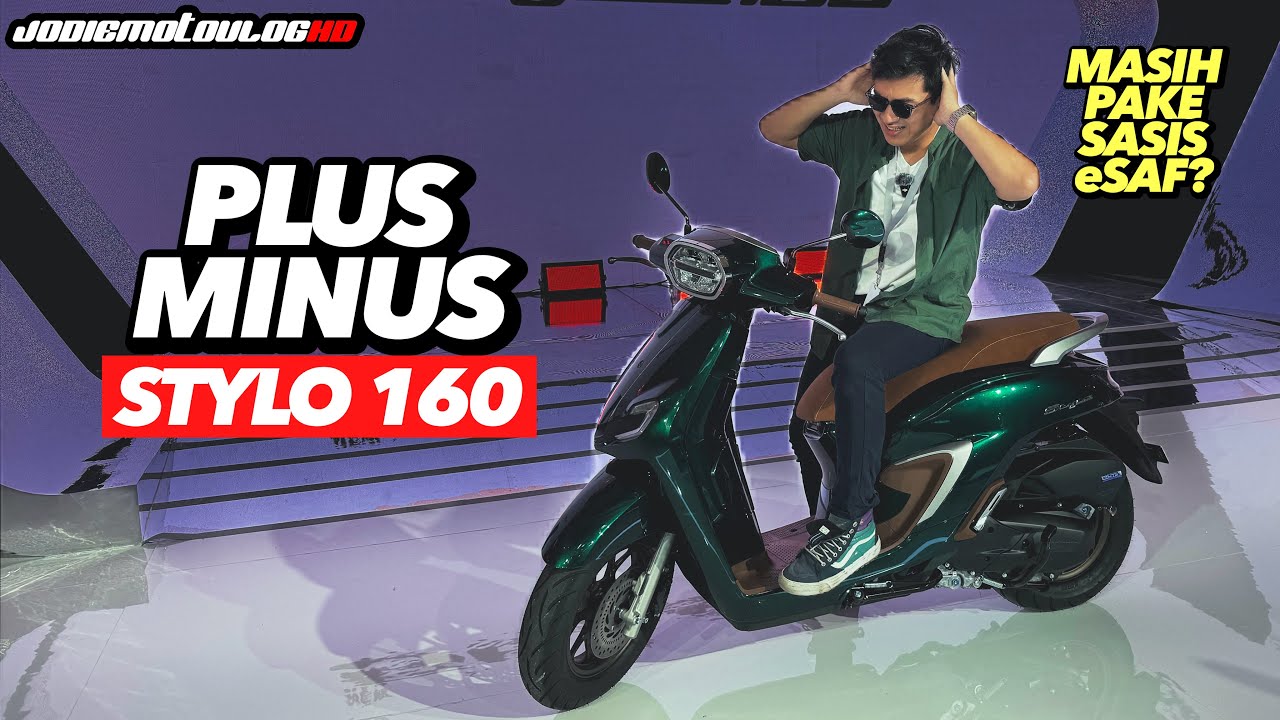 Plus Minus Honda Stylo 160 ! Masih Pake Rangka eSAF ? - YouTube