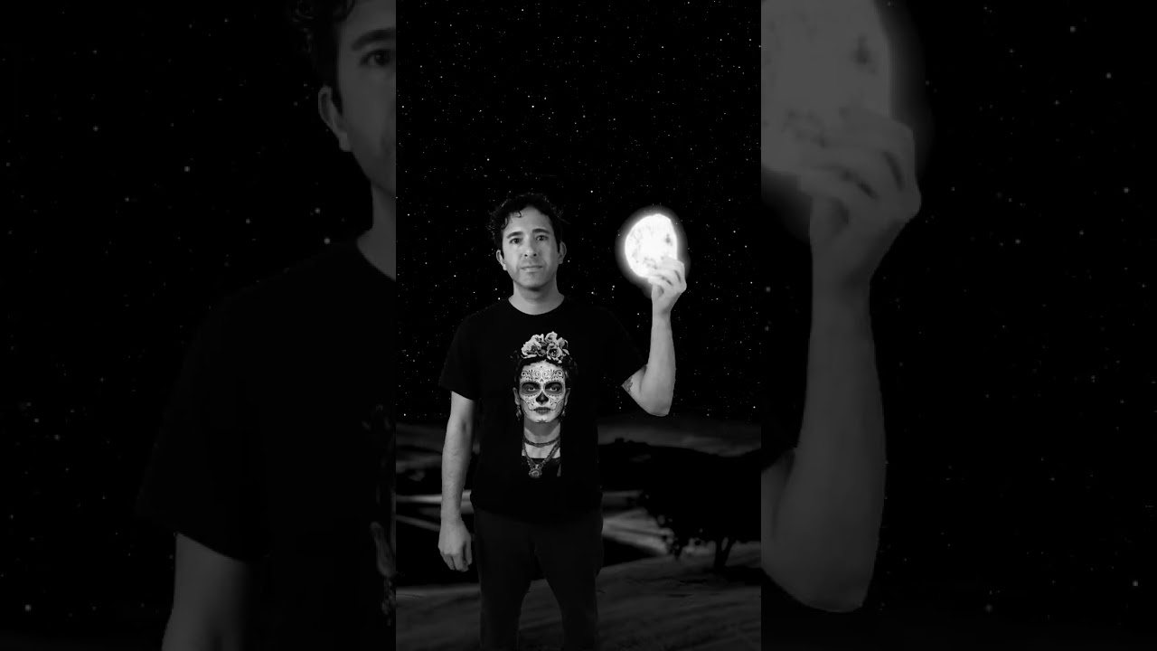 Tortilla moon on a starry night. #greenscreen #tortilla #vfx # ...