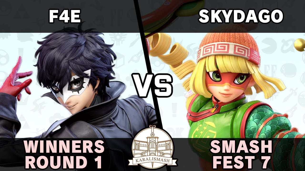 SF7 - Farth4Ever (Joker) vs Skydago (Min Min, Lucina) - WR1 - YouTube