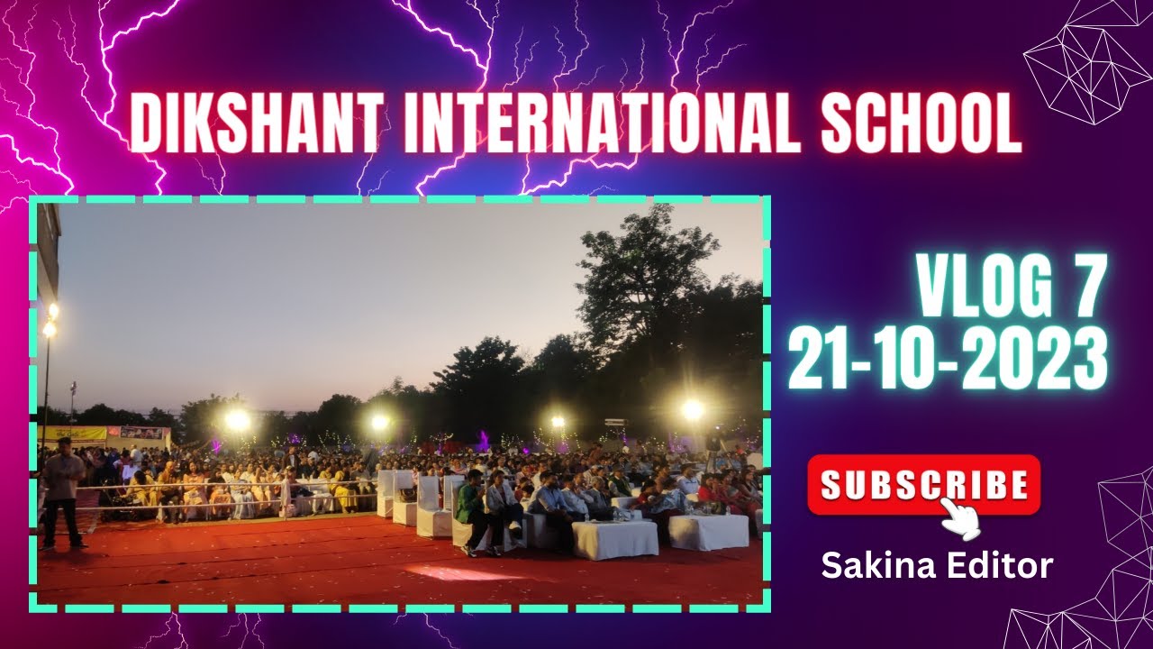 Dikshant International School | Haldwani School | Vlog No. 7 | Sakina ...