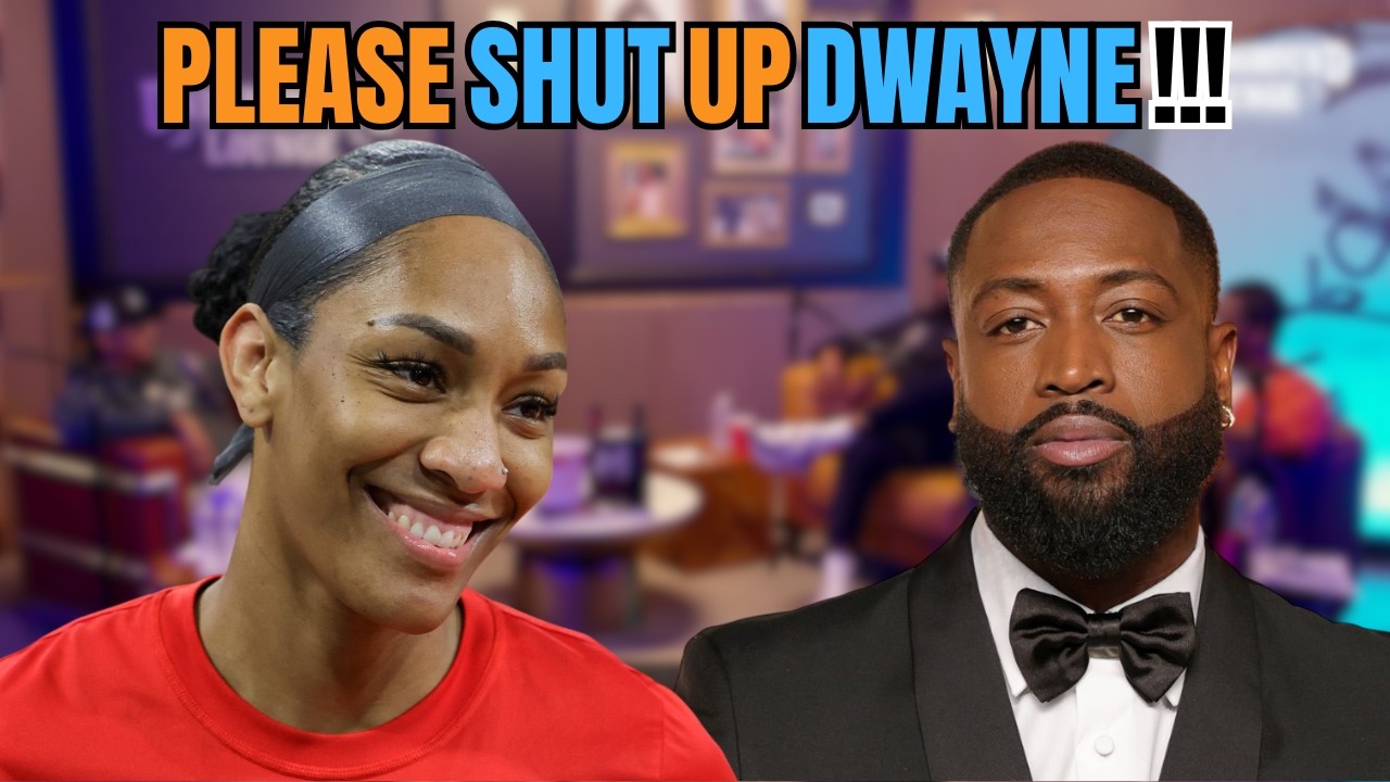 Dwyane Wade DISRESPECTS NBA players | Says A'ja Wilson wins 1v1 - YouTube