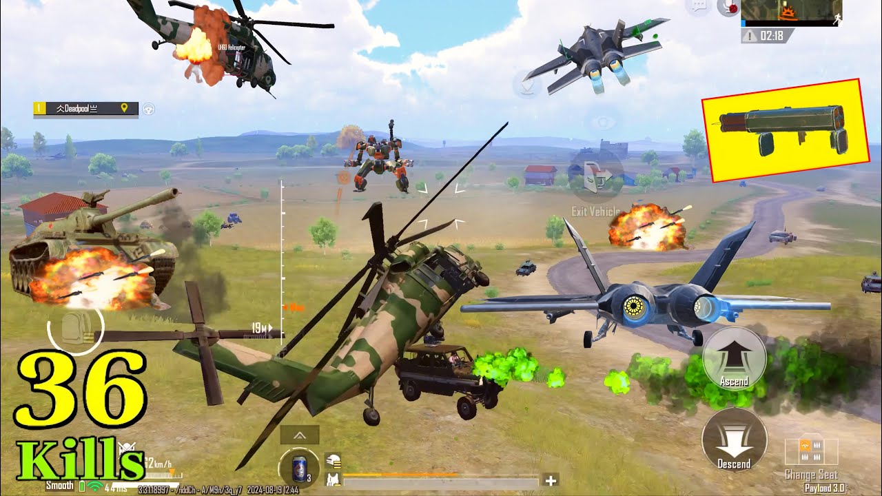 TANK Vs JET BATTLE☠️payload 3.3🔥 m202 Destroy Fighter JET🔥 - YouTube
