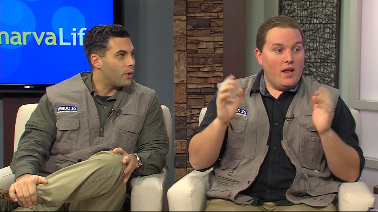 WBOC's Bill Mich and Chris Weimer Talk About Bringing Home Andean Bear Pinocchio from Educador ...