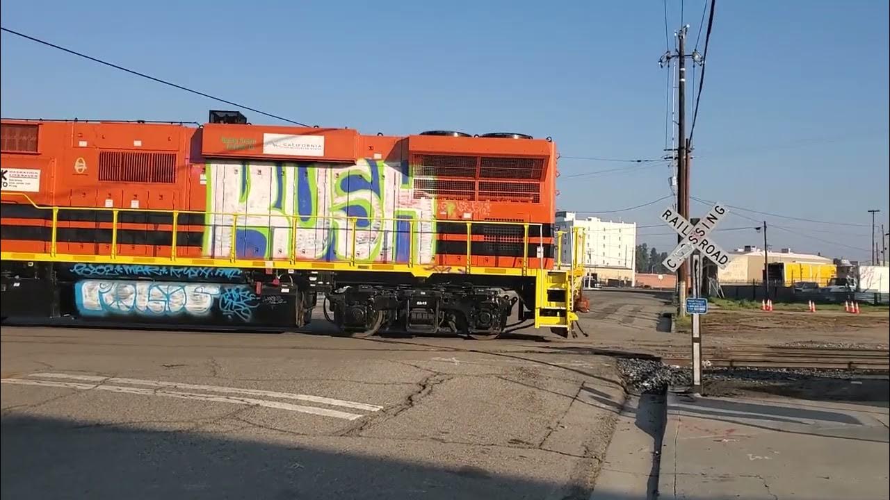 SJVR 2409 Clovis local passing Cherry Ave Fresno ca - YouTube