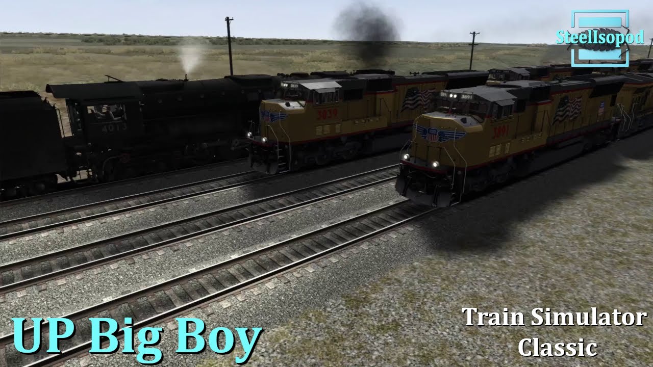 UP Big Boy | Sherman Hill | Part 2 | Train Simulator Classic - YouTube