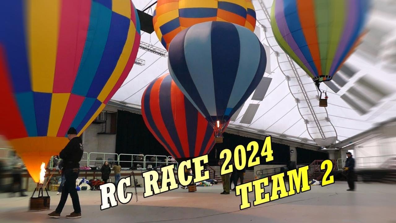 RC model balloon RACE 2024 TEAM 2 - YouTube