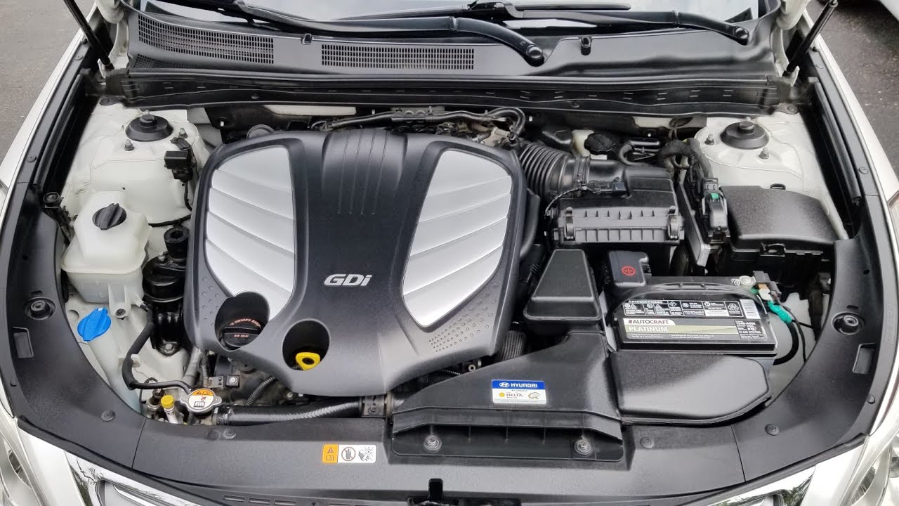 2012 Hyundai Azera Limited Engine - YouTube